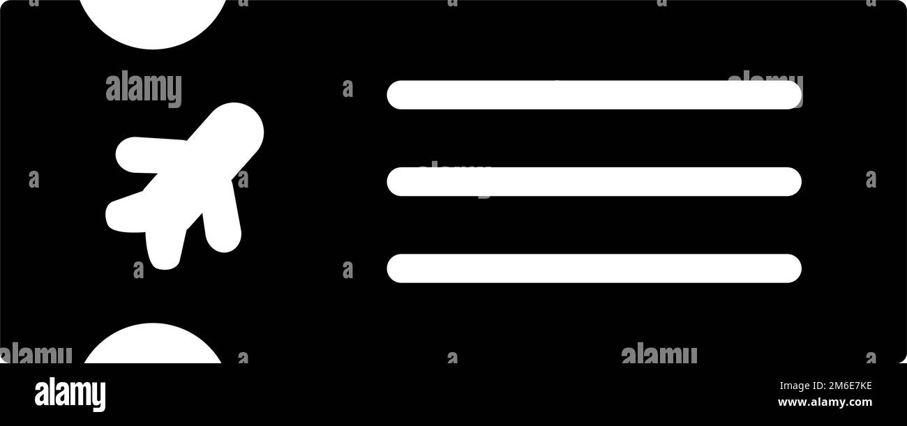 Airplane ticket. Boarding pass. International travel tour ticket ...