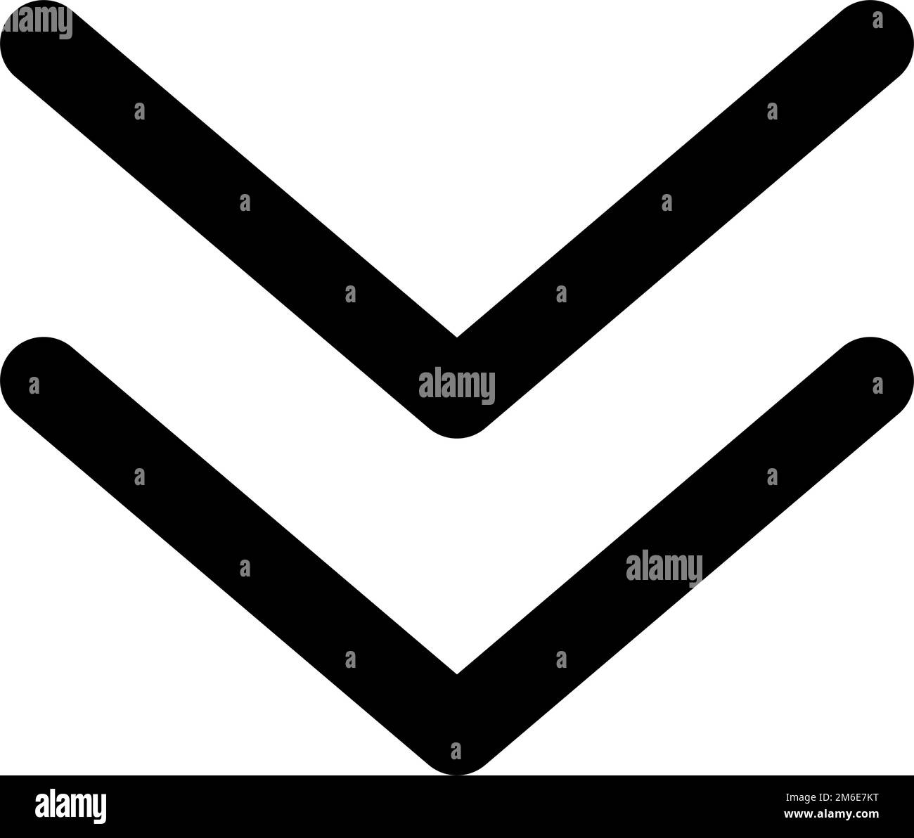 Underscroll sign. Web design scroll. Editable vector Stock Vector Image ...