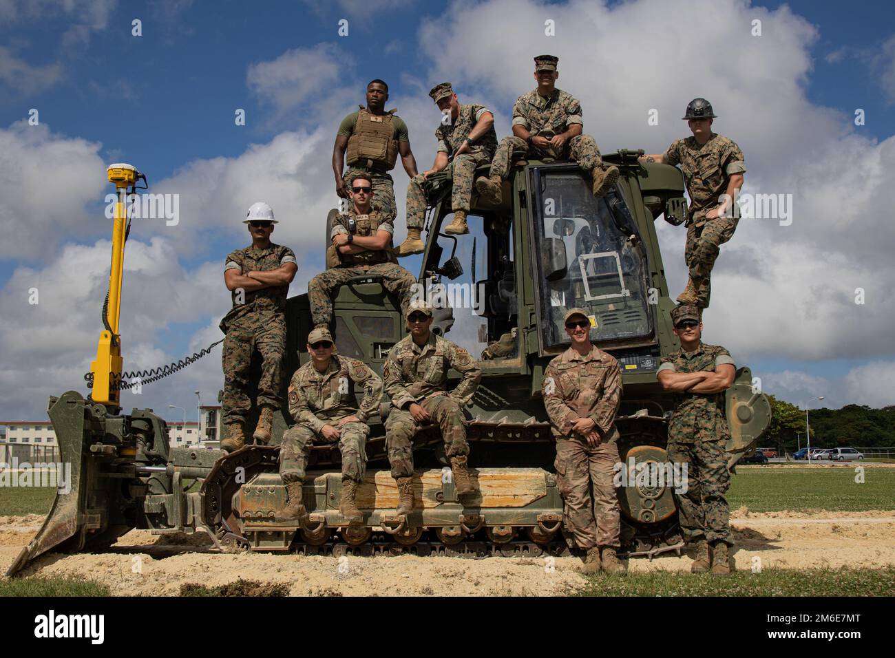 U.S. Marines assigned to Marine Wing Support Squadron (MWSS) 172 and ...