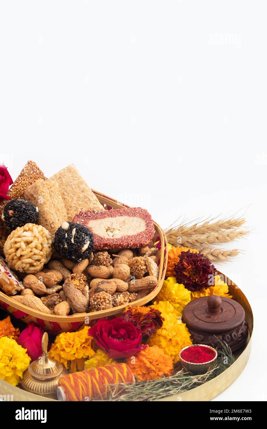 Gajak rolls hi-res stock photography and images - Alamy