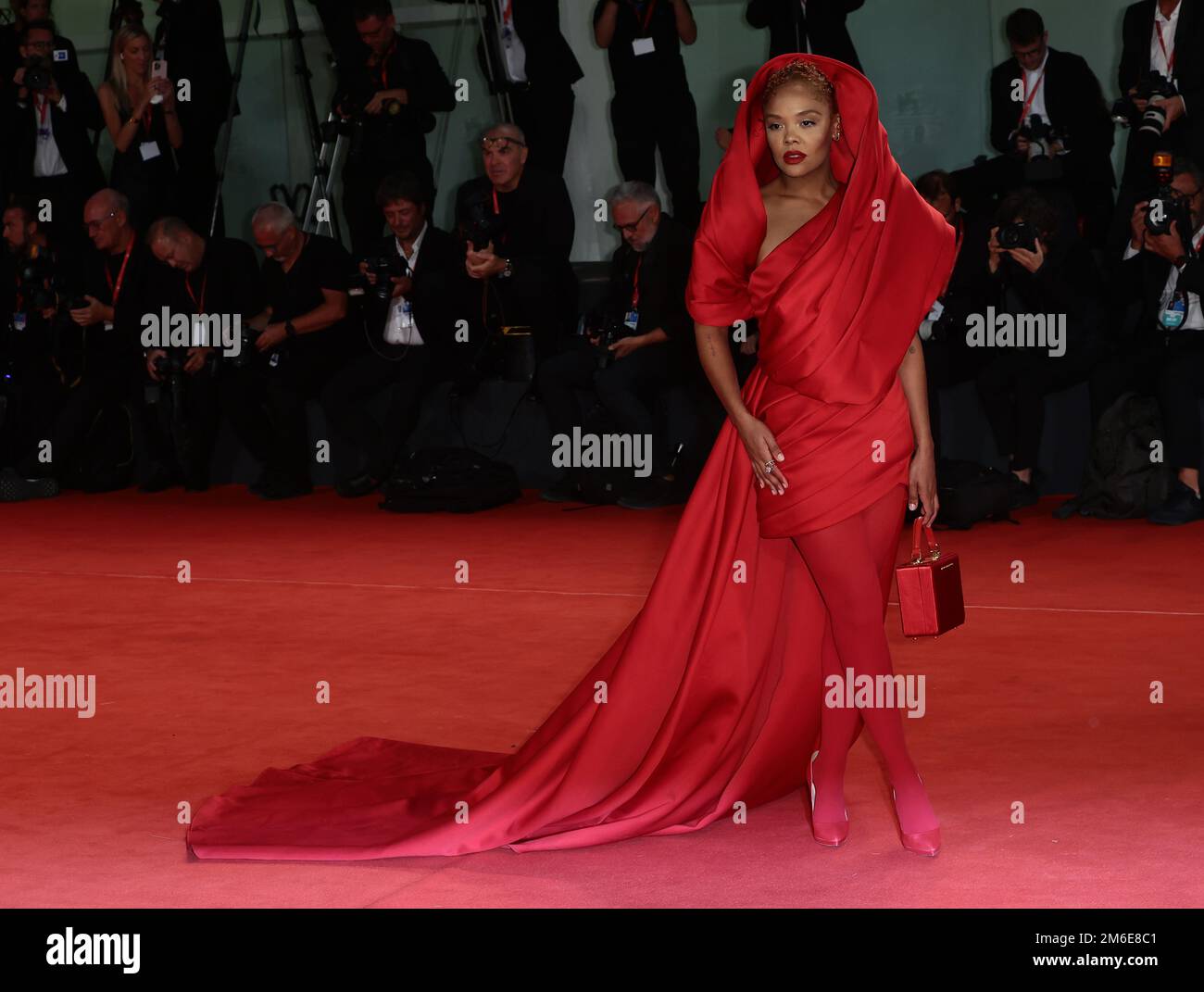 Venice film festival tessa thompson hi-res stock photography and images ...