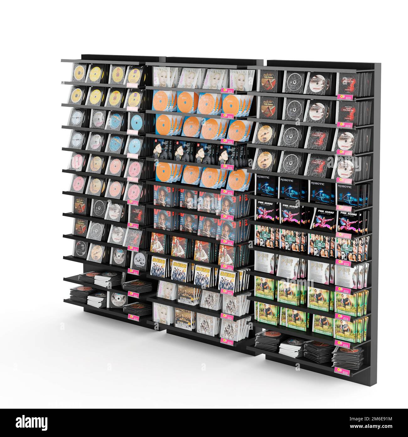 Organized cds hi-res stock photography and images - Alamy