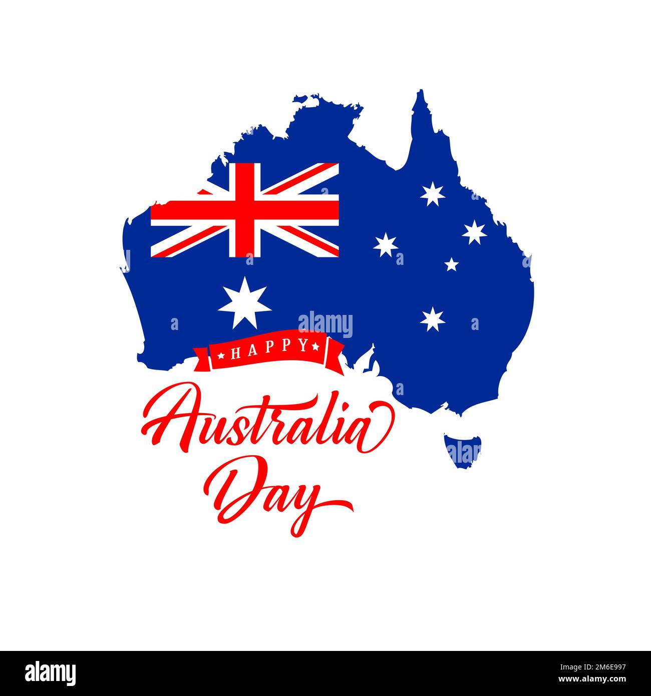 Happy Australia Day holiday poster concept. January 26 banner ...