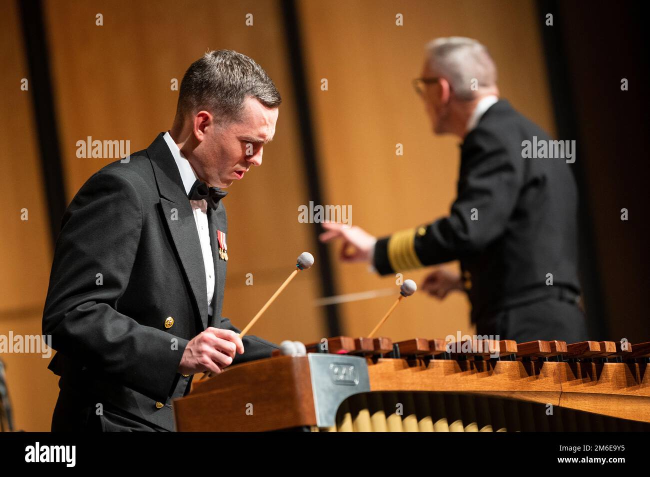 KENOSHA, Wis. (April 26, 2022) Musician 1st Class James Cromer, from ...