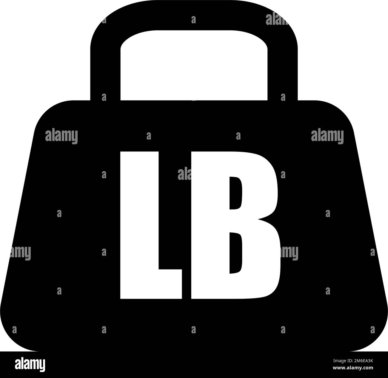 Weight icon. lb icon. Editable vector Stock Vector Image & Art - Alamy