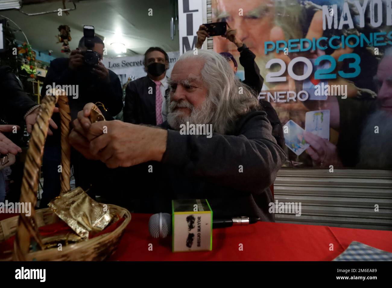 Non Exclusive: January 3, 2023, Mexico City, Mexico: Antonio Vazquez ...
