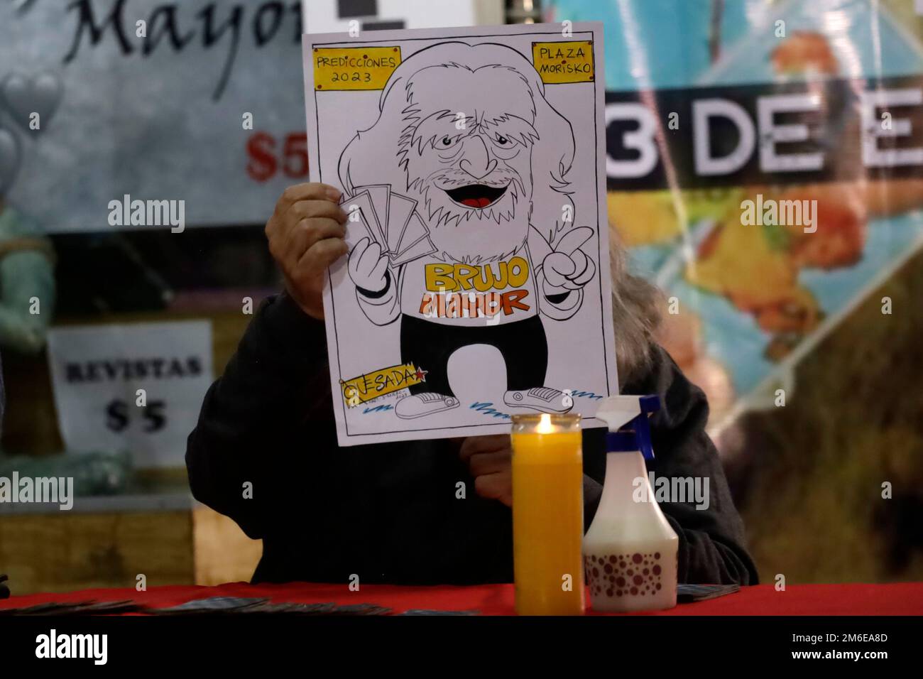 Non Exclusive: January 3, 2023, Mexico City, Mexico: Antonio Vazquez ...