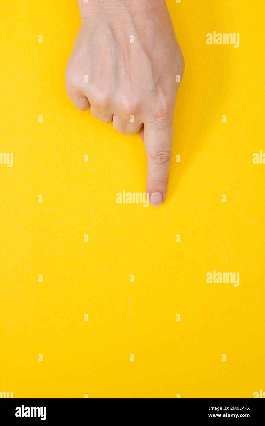 Female finger touching screen hi-res stock photography and images - Alamy