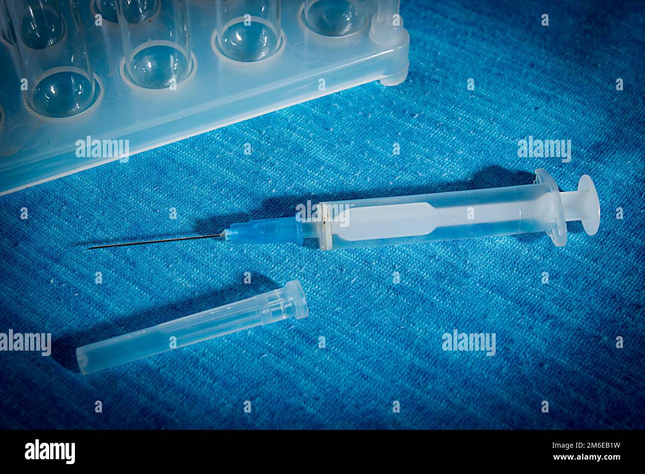 Medical science laboratory glassware Stock Photo - Alamy