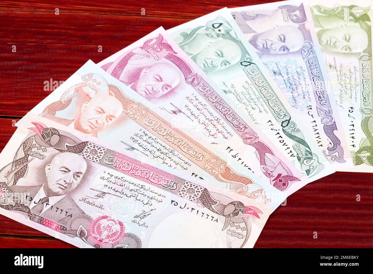 Old Afghan money - afghani a business background Stock Photo - Alamy