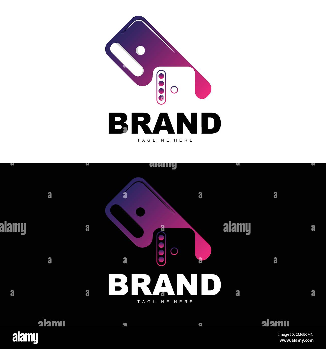 Logo screen Stock Vector Images - Alamy