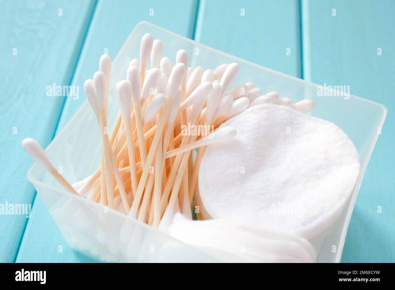 Cosmetic cotton buds packaging hi-res stock photography and images - Alamy