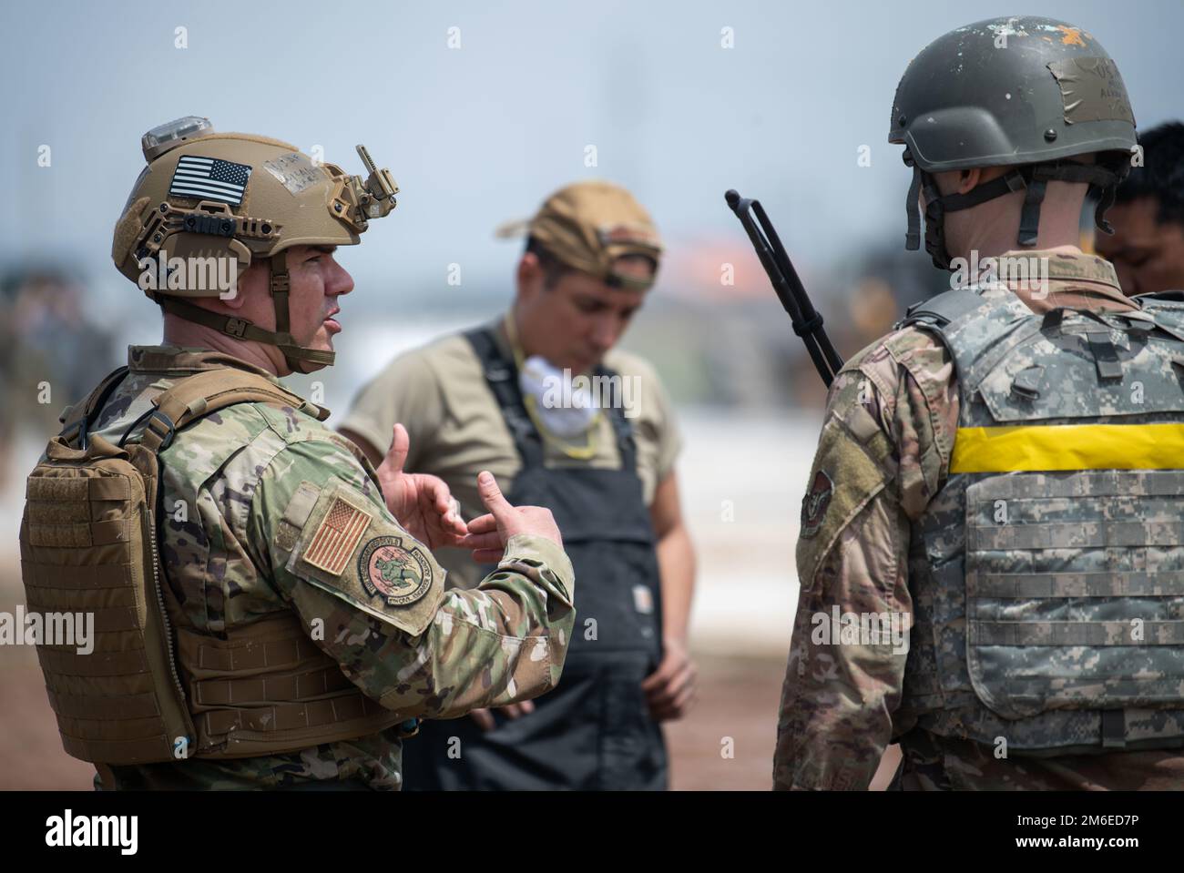 Chief Master Sgt. Philip McAlpin, 8th Civil Engineer Squadron senior ...