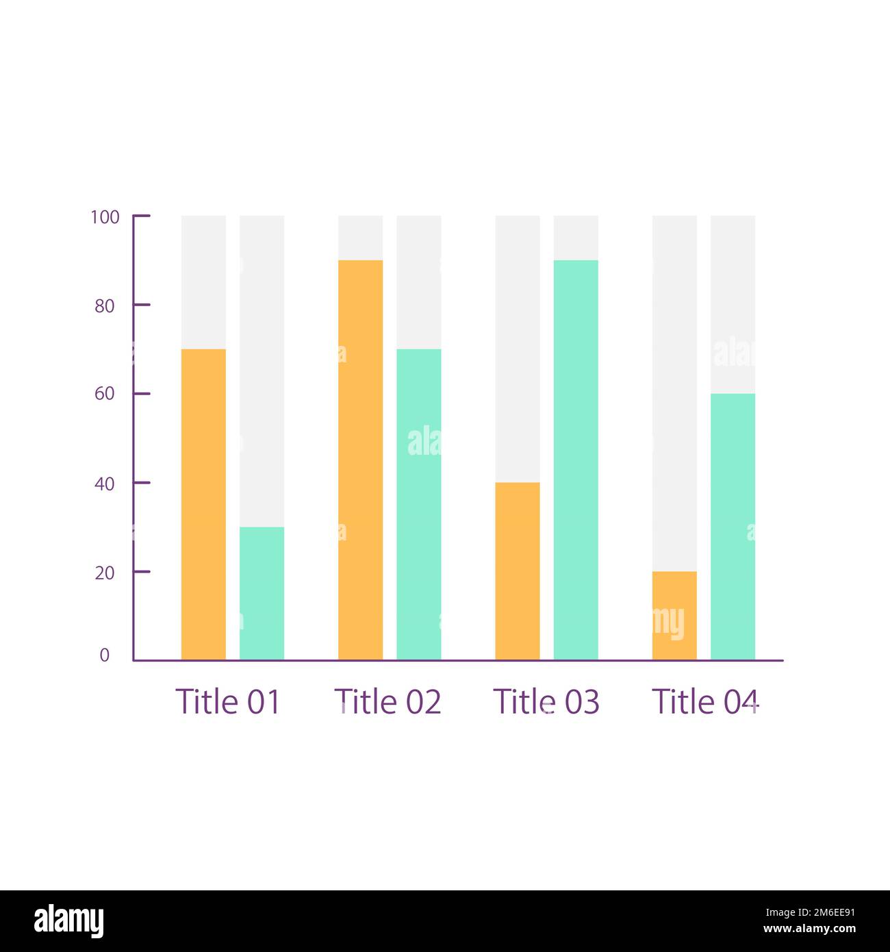 4 vertical columns Stock Vector Images - Alamy
