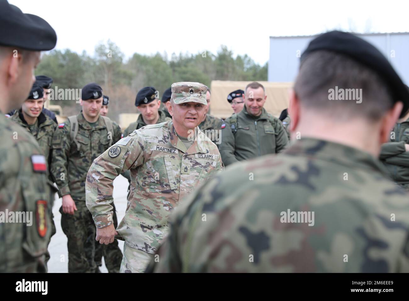 U.S. Army Sgt. 1st Class Carlo Martínez Ruiz, a tank company motor ...