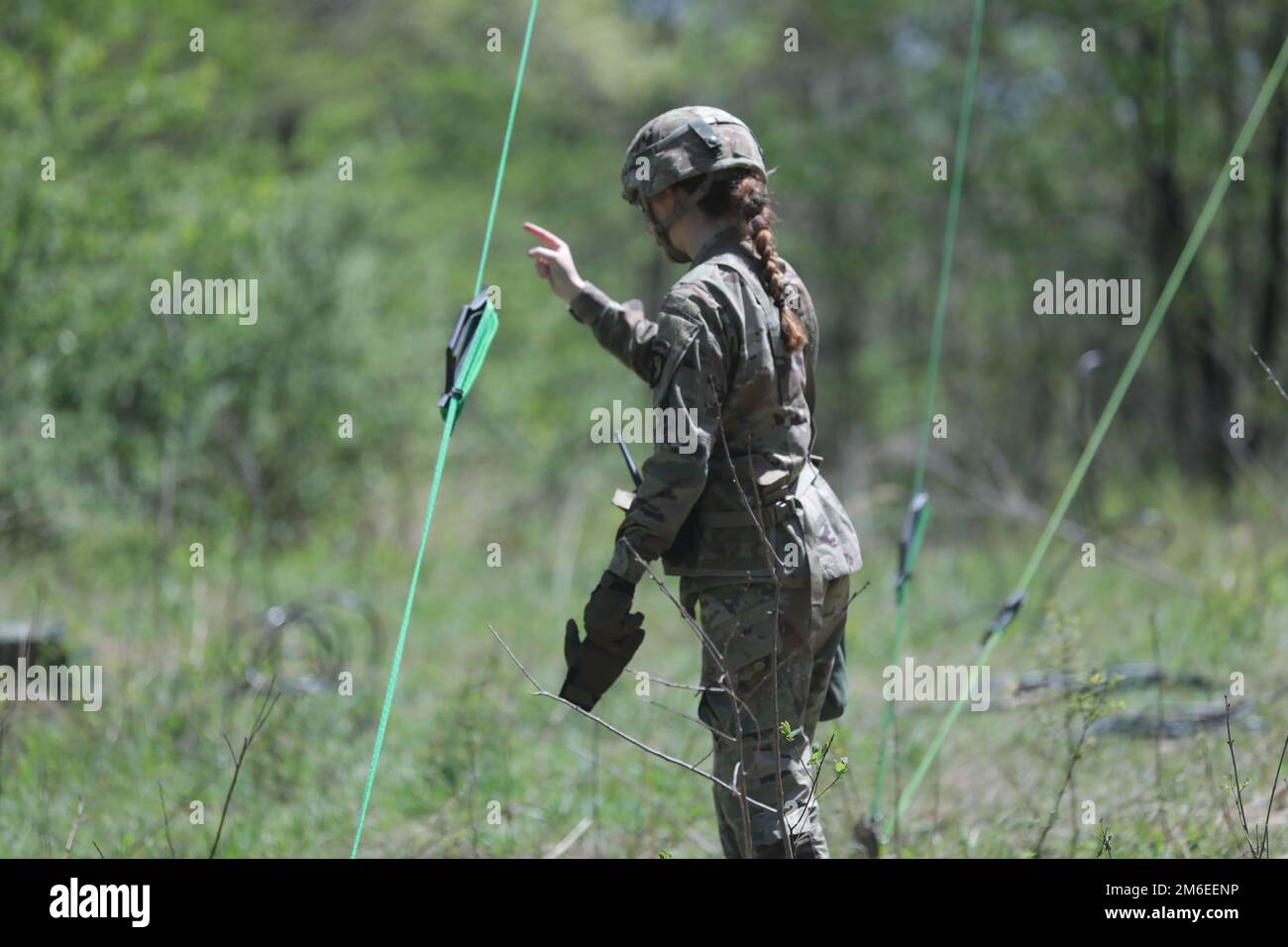Staff Sgt. Natasha Noel, Signal Platoon Sergeant in SIS Co, HHBn ...