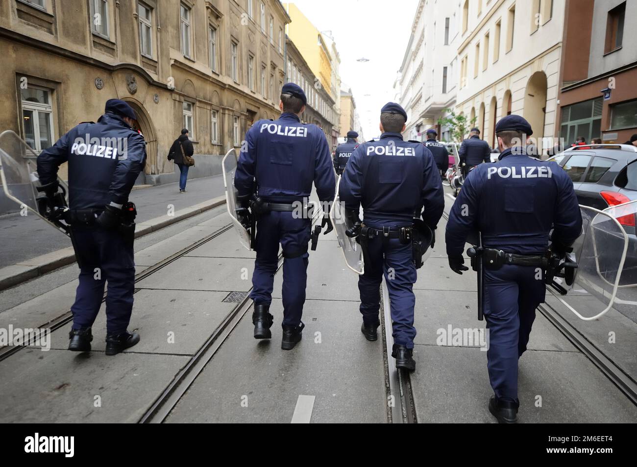 Vienna, Austria. 17th May 2014. Demonstration of the Austrian ...