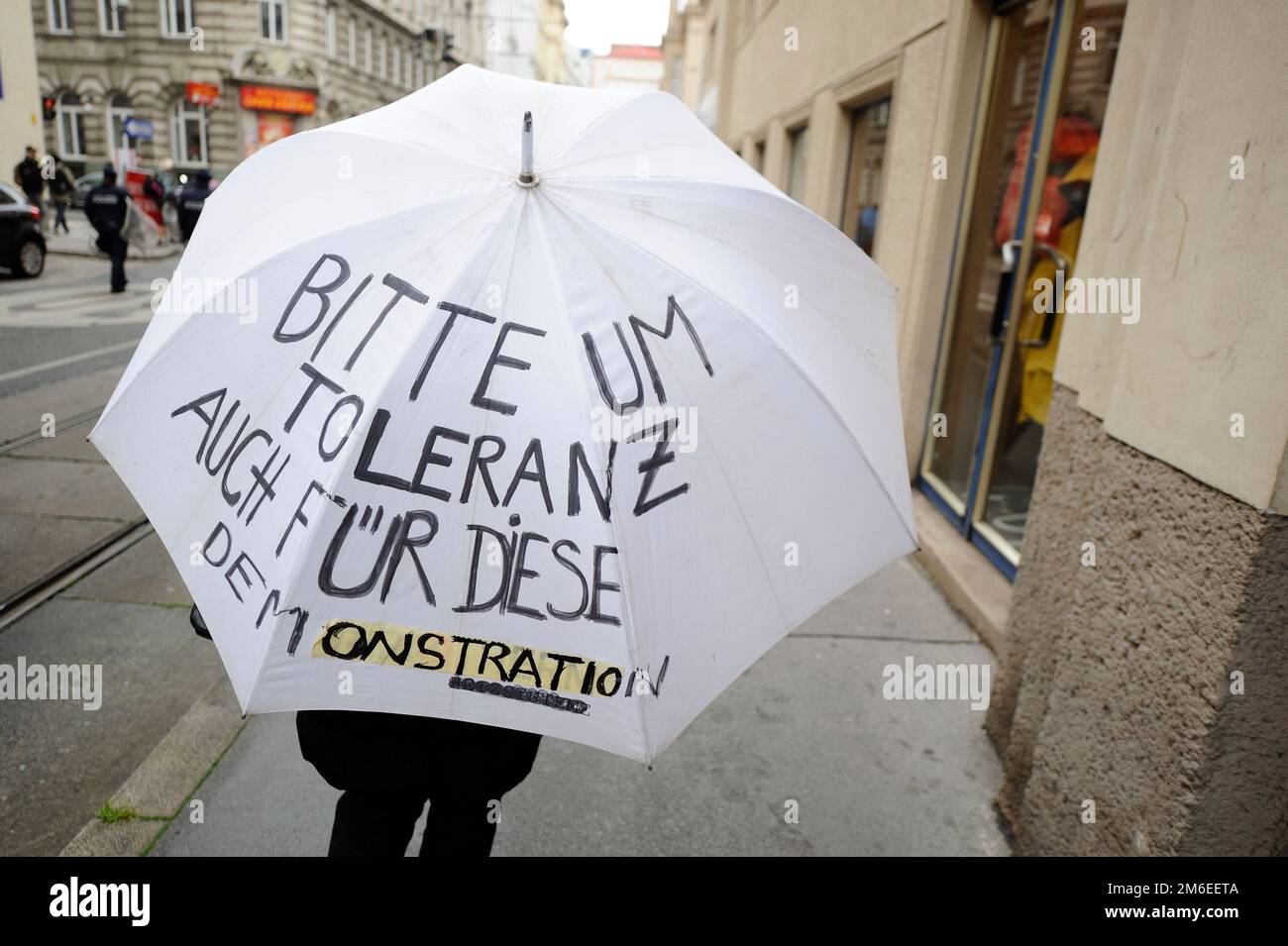 Vienna, Austria. 17th May 2014. Demonstration of the Austrian ...