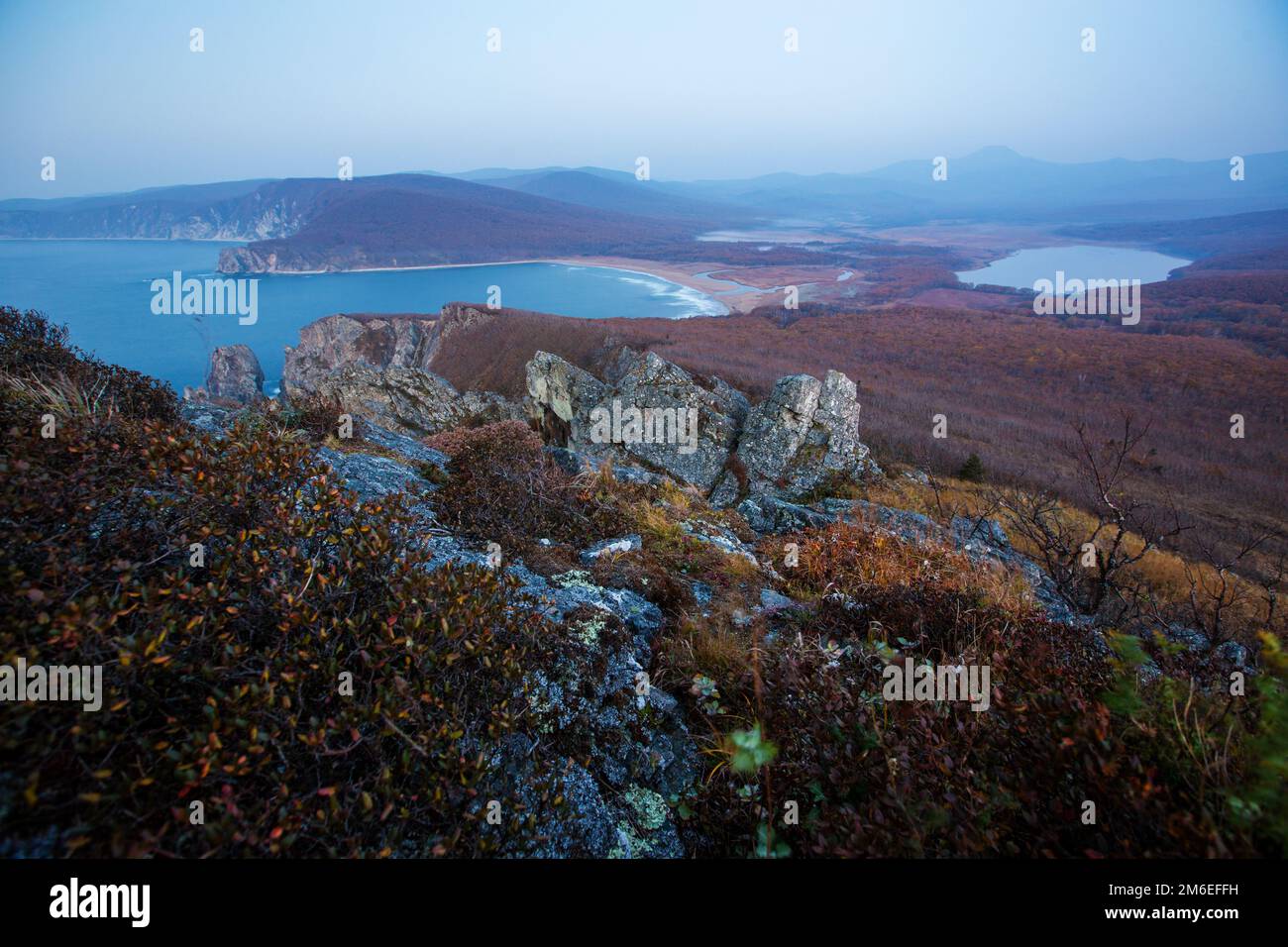 Sikhote-Alin Biosphere Reserve in the Primorsky Territory. Panoramic ...