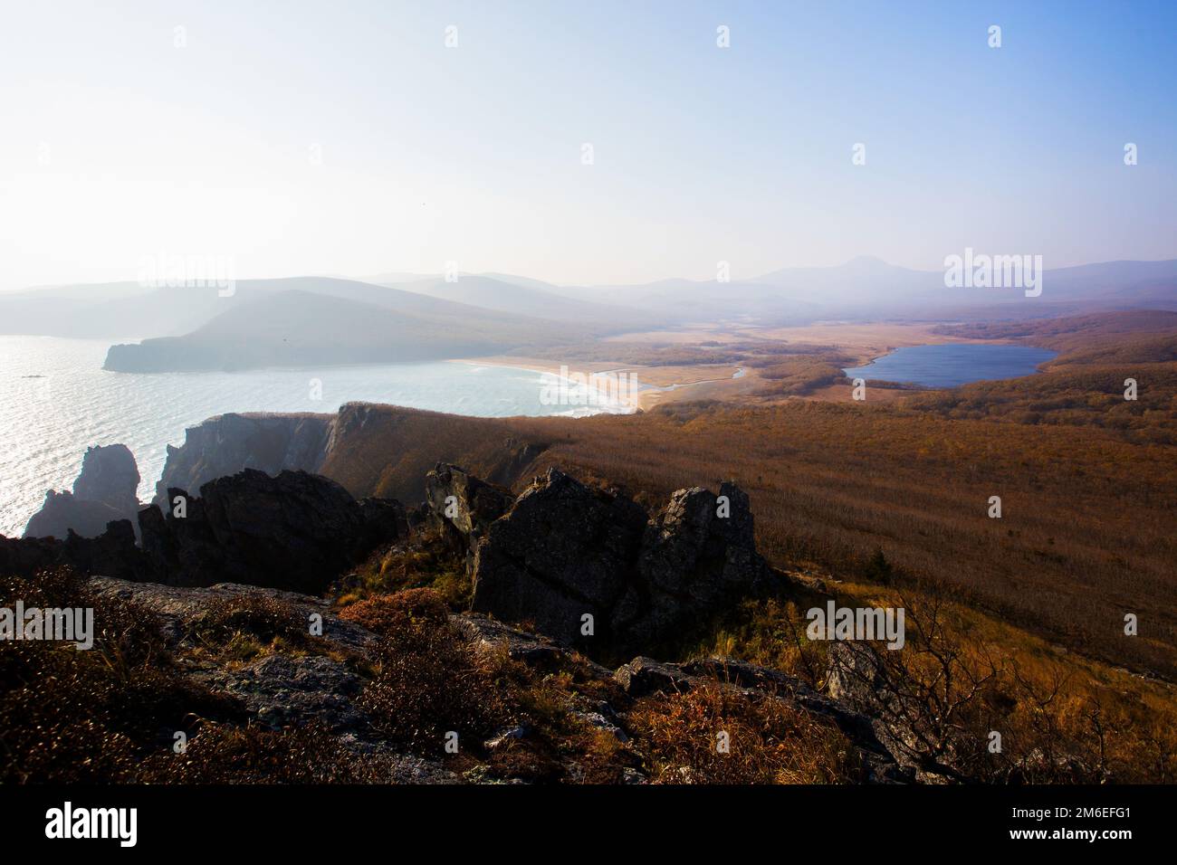 Sikhote-Alin Biosphere Reserve in the Primorsky Territory. Panoramic ...