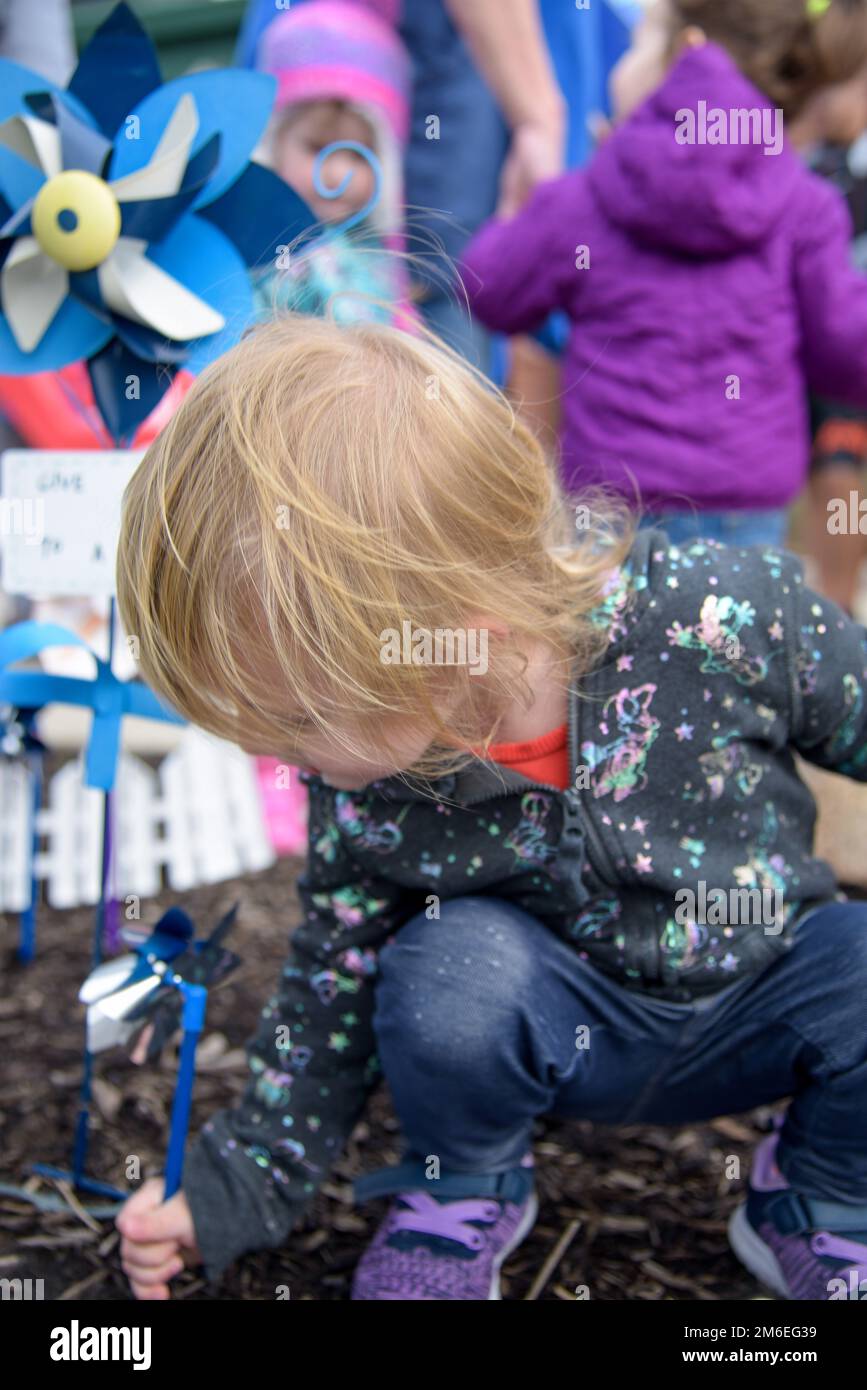 The first Pinwheel Parade in two years stepped off from the Defense ...