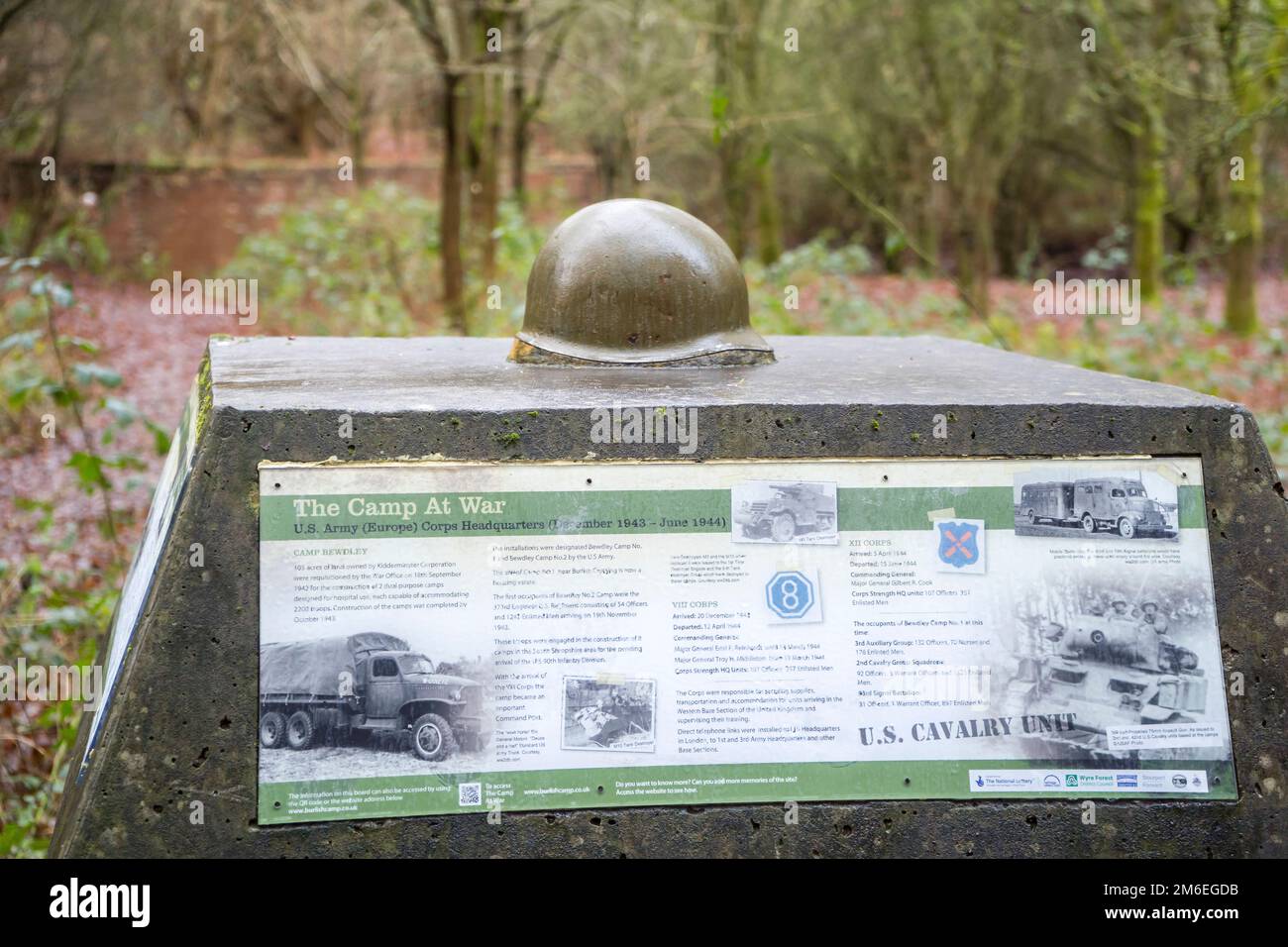 Burlish camp at war description, memorial, Kidderminster ...