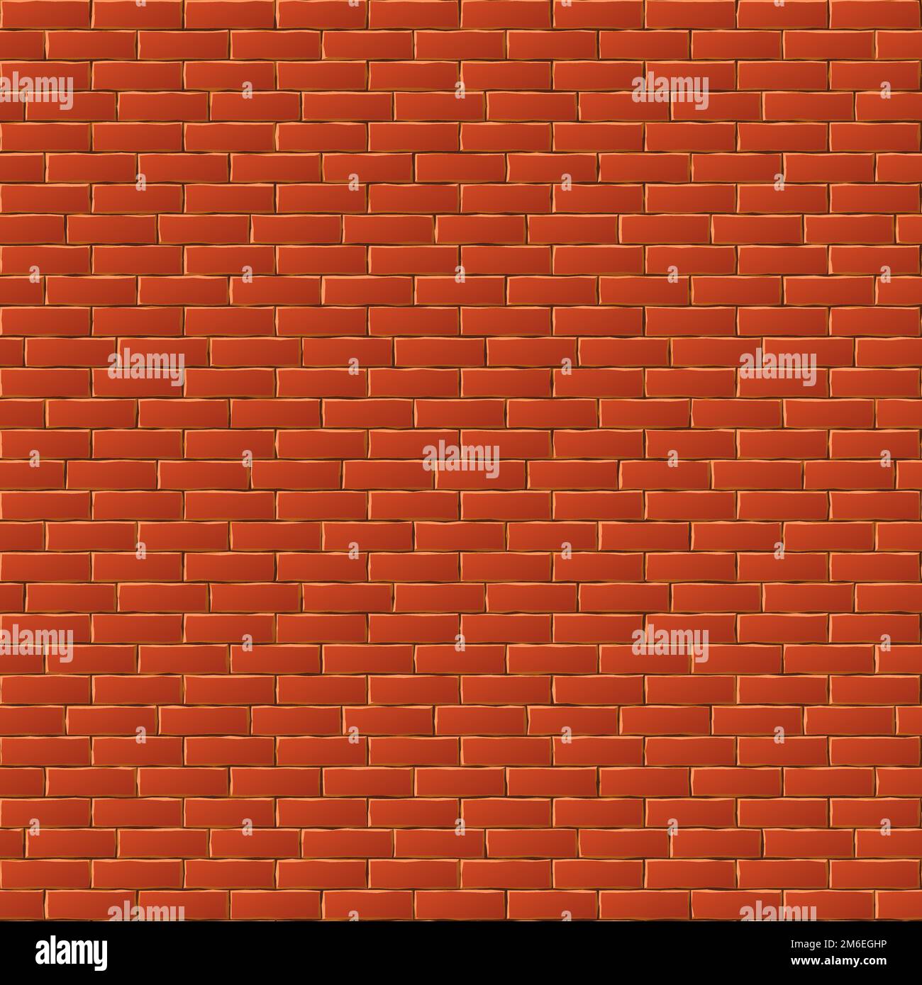 Realistic brick pattern. Red stone wall background Stock Vector Image ...