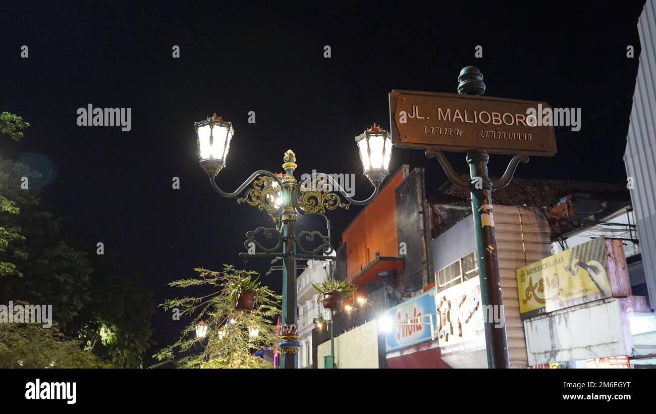 Malioboro road hi-res stock photography and images - Alamy