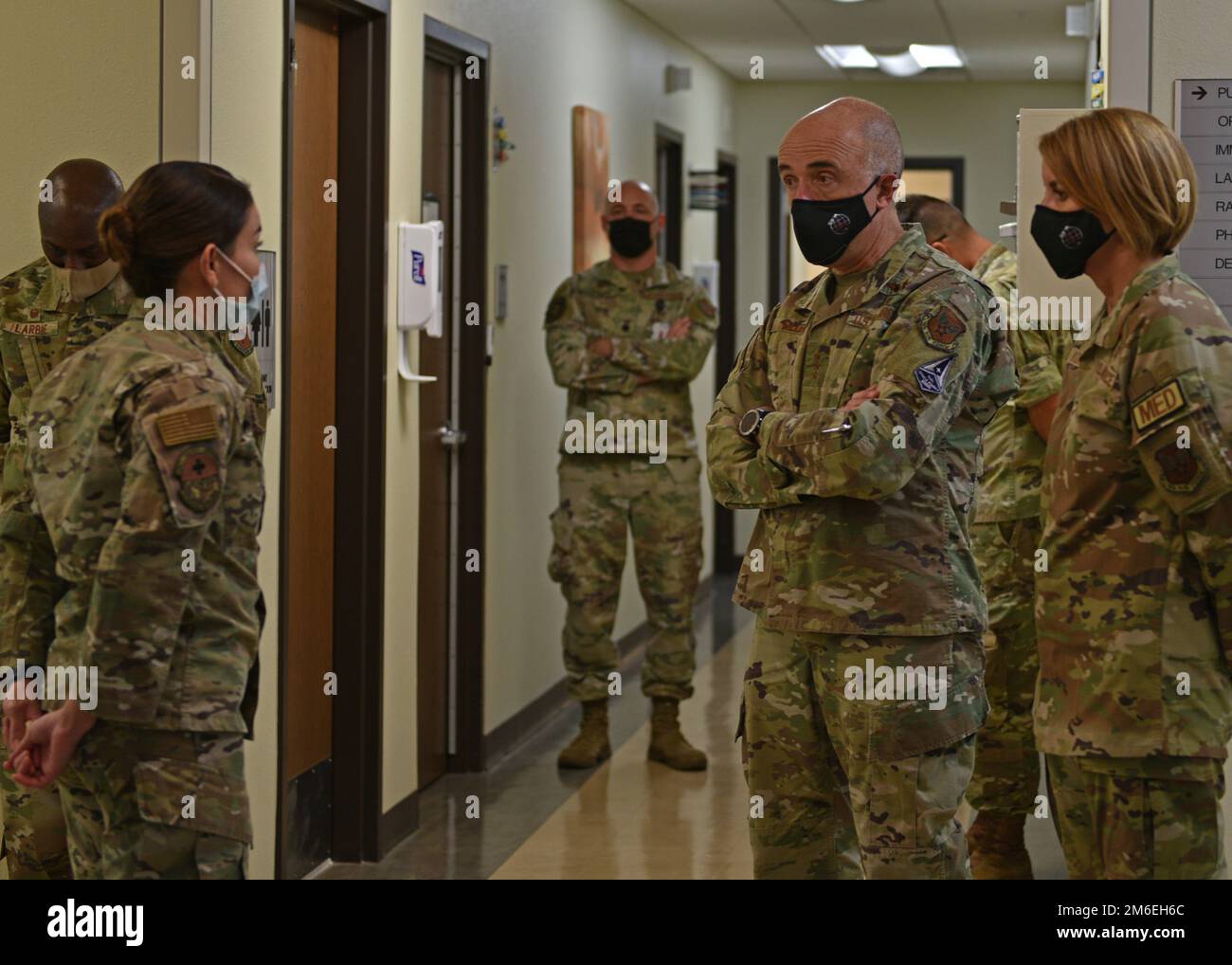 U.S. Air Force Surgeon General Lt. Gen. Robert Miller; Chief Master Sgt ...