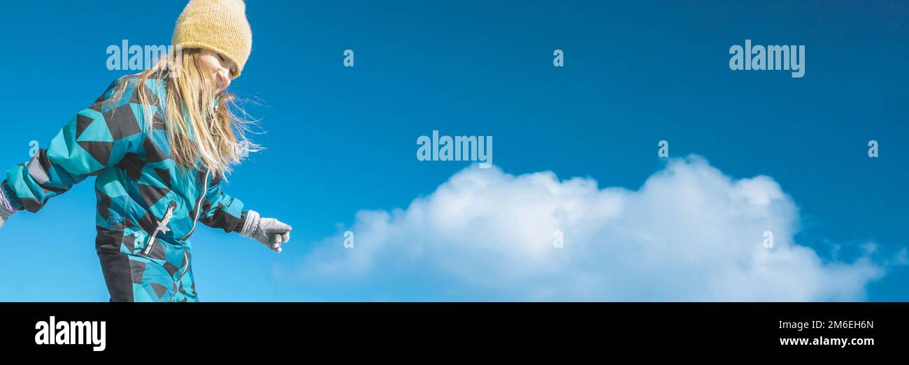 Young teenager girl having fun activity Stock Photo - Alamy