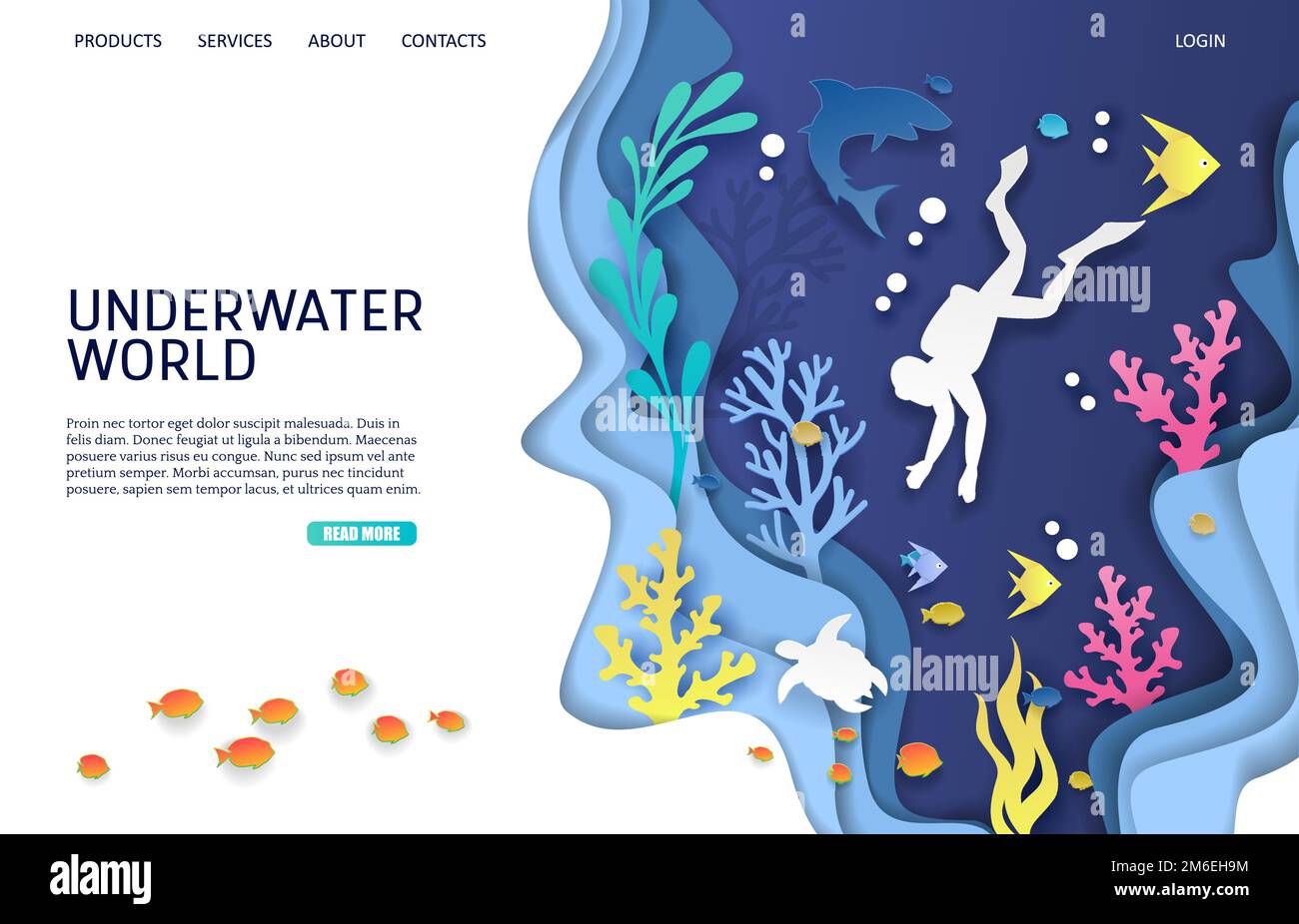 Snorkeling site Stock Vector Images - Alamy