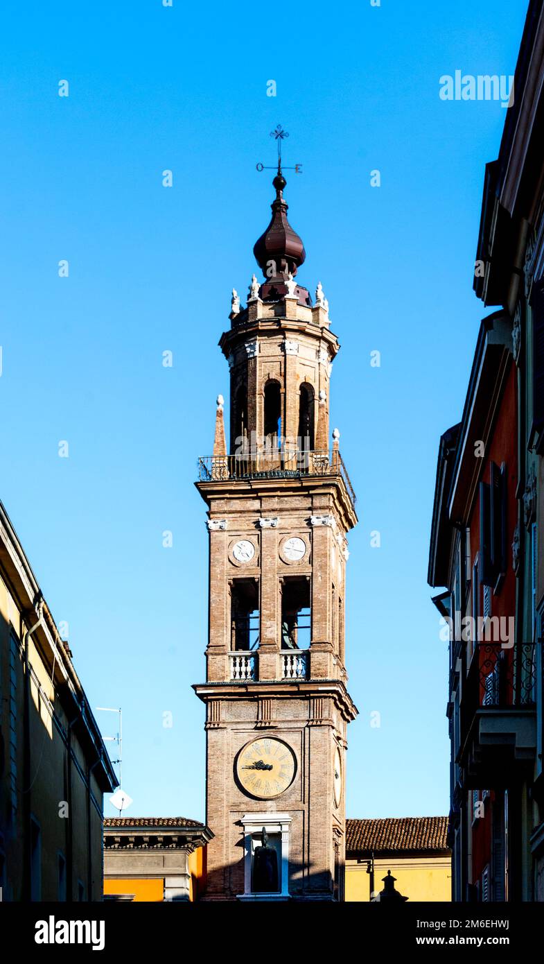 Bell tower of Saint Paul ("Torre campanaria di San Paolo"), part of the ...