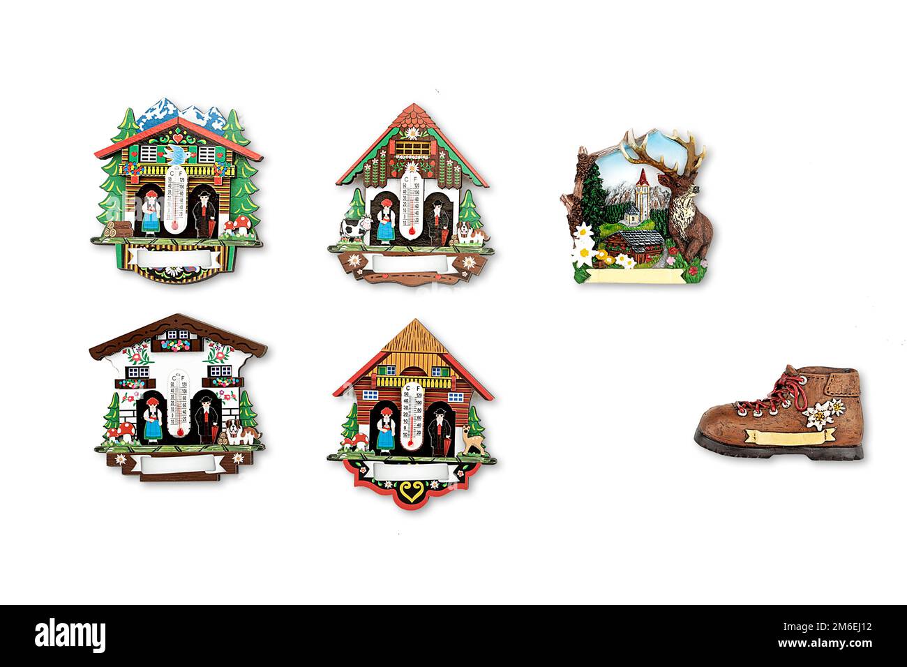 Souvenirs magnets Cut Out Stock Images & Pictures - Alamy