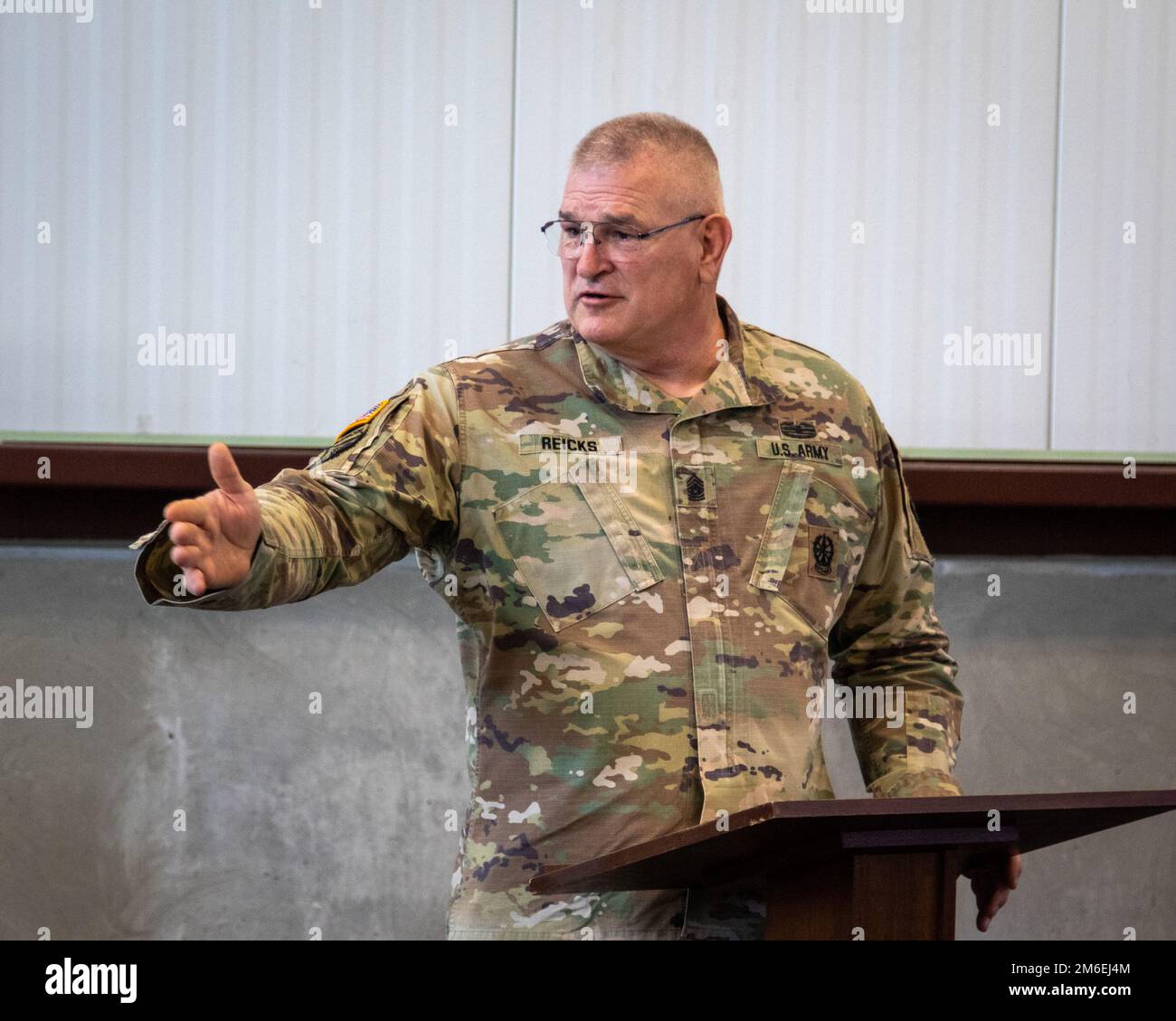 Command Sgt. Maj. Dean Reicks reflects on his time as the commandant ...