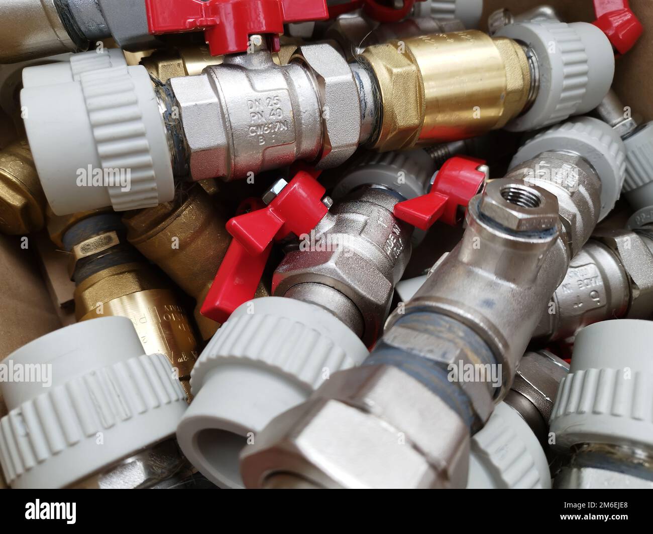 Plumbing accessories hi-res stock photography and images - Alamy
