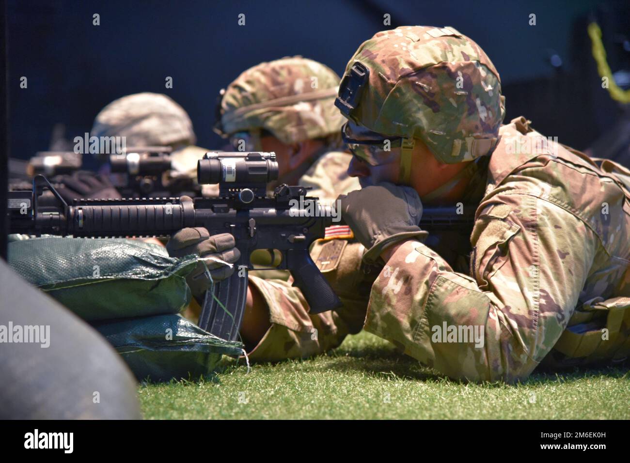 Sgt. 1st Class Jose A. Mercado Guzman competes on April 26, 2022, at ...