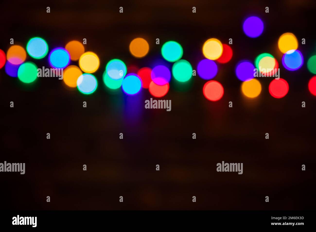 Abstract glare circular bokeh background of Christmas light Stock Photo ...
