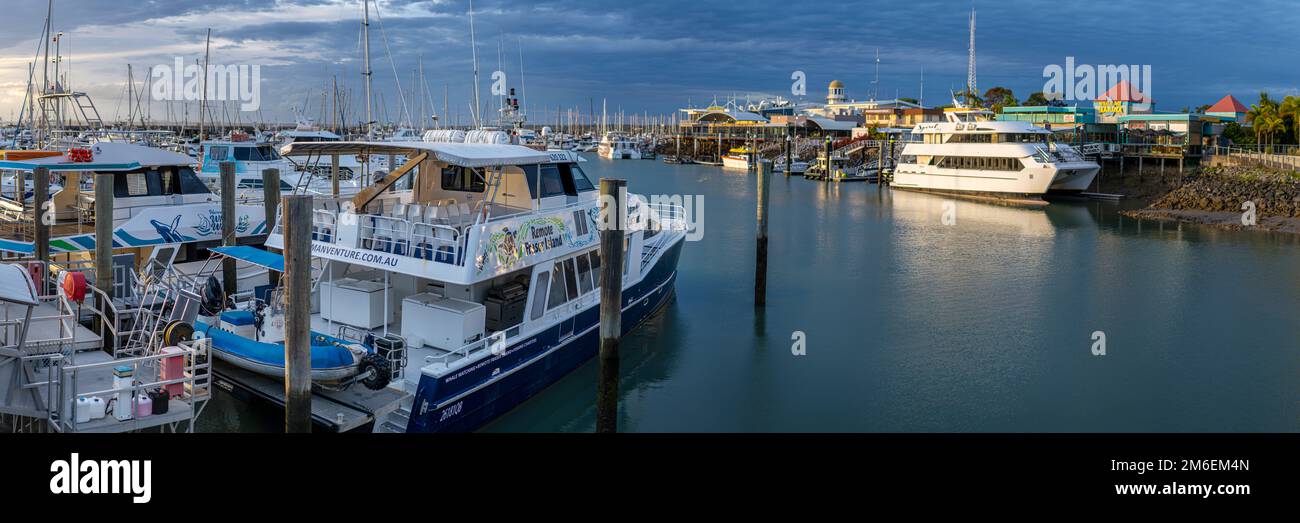 The Great Sandy Straits Marina ,Urangan harbour, Hervey Bay, Queensland ...
