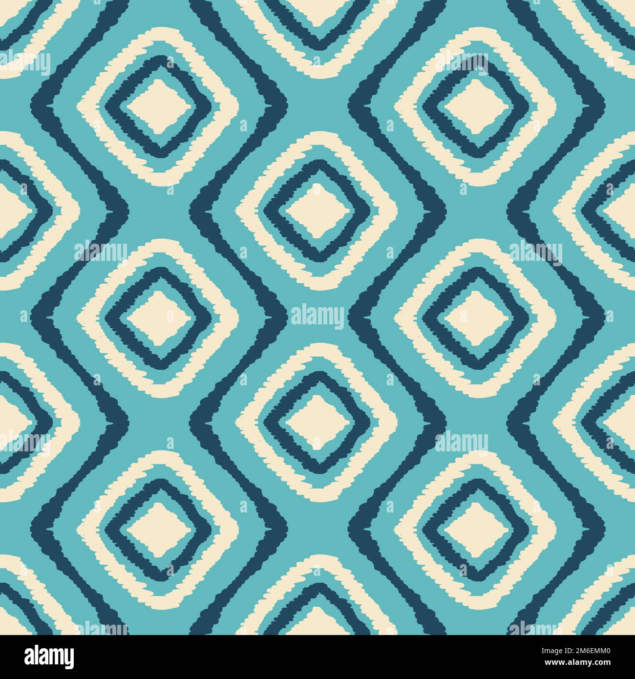 Tribal Ikat Vector Chevron Indian Seamless Pattern Stock Vector Image ...
