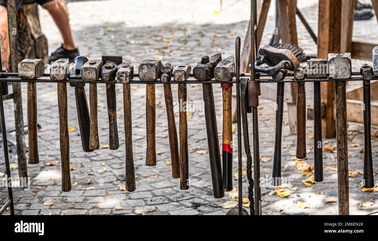 Traditional blacksmiths forge in hi-res stock photography and images ...