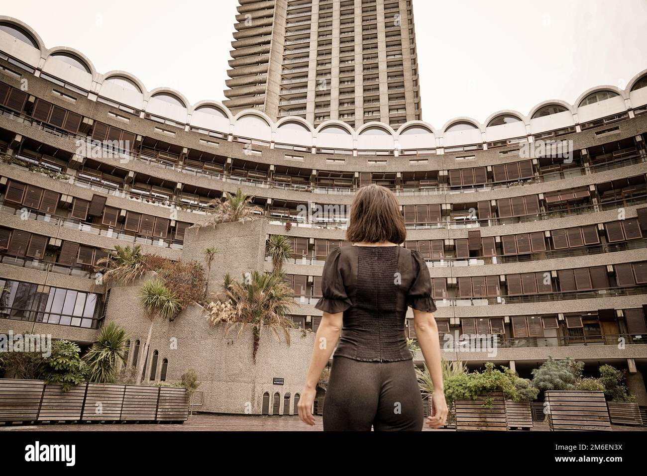 Barbican conservatory hi-res stock photography and images - Alamy