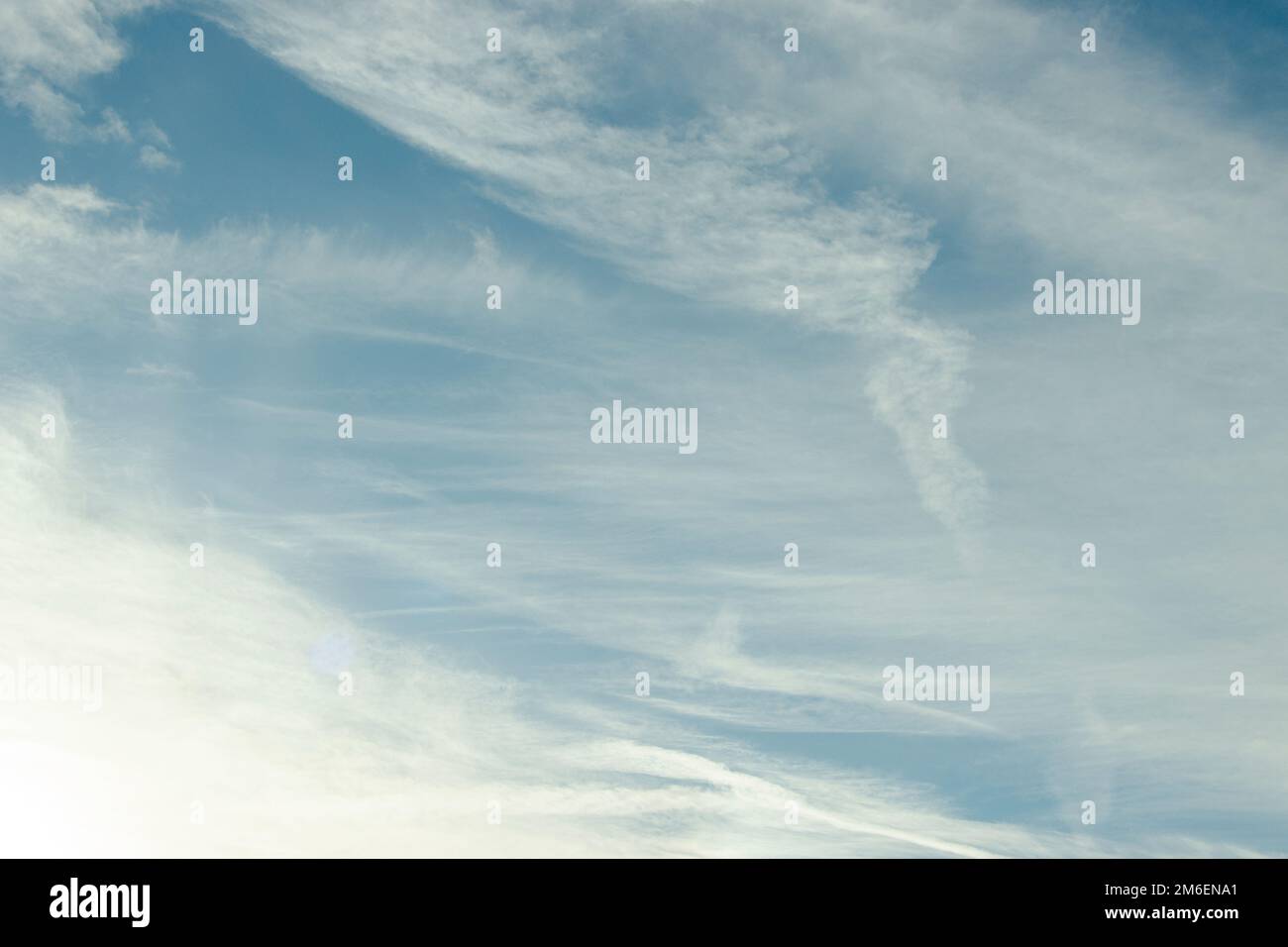 Cirrus form in the upper atmosphere and are composed of thin layers of ...