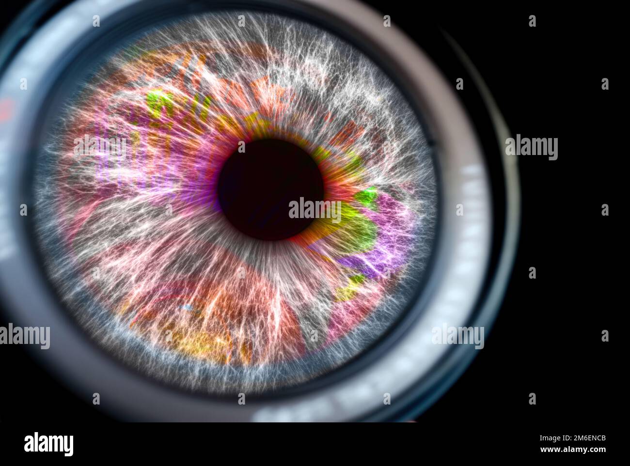 Eye reflection photo flash hi-res stock photography and images - Alamy