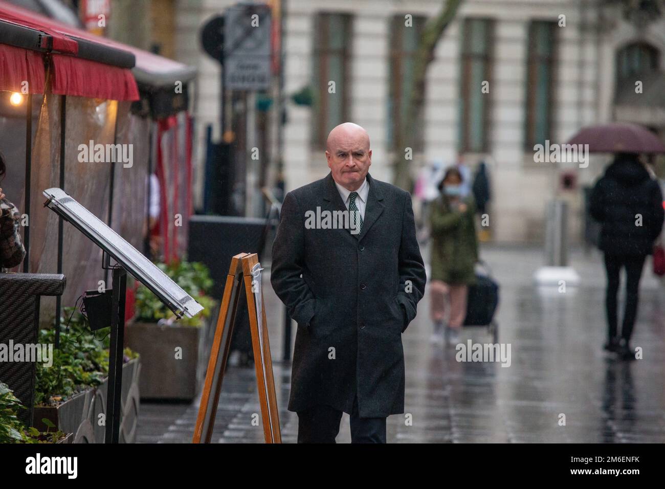 London, England, UK. 4th Jan, 2023. The National Union of Rail ...
