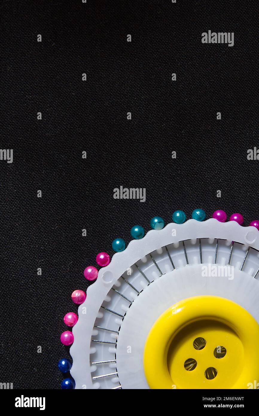 Set of colorful safety pins Stock Photo - Alamy