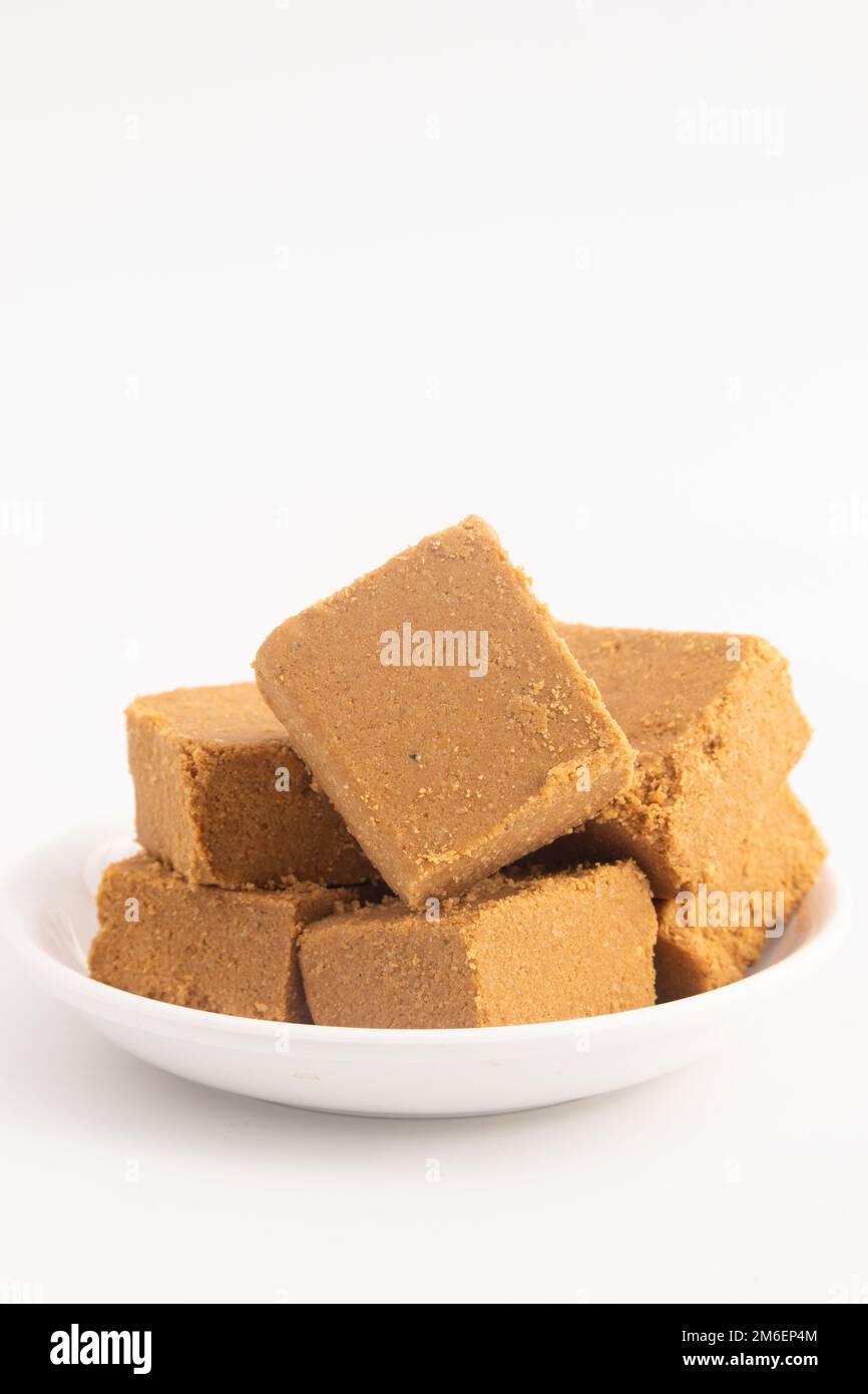 Winter Season Special Indian Til Barfi Or Burfi Also Known As Tilkut ...