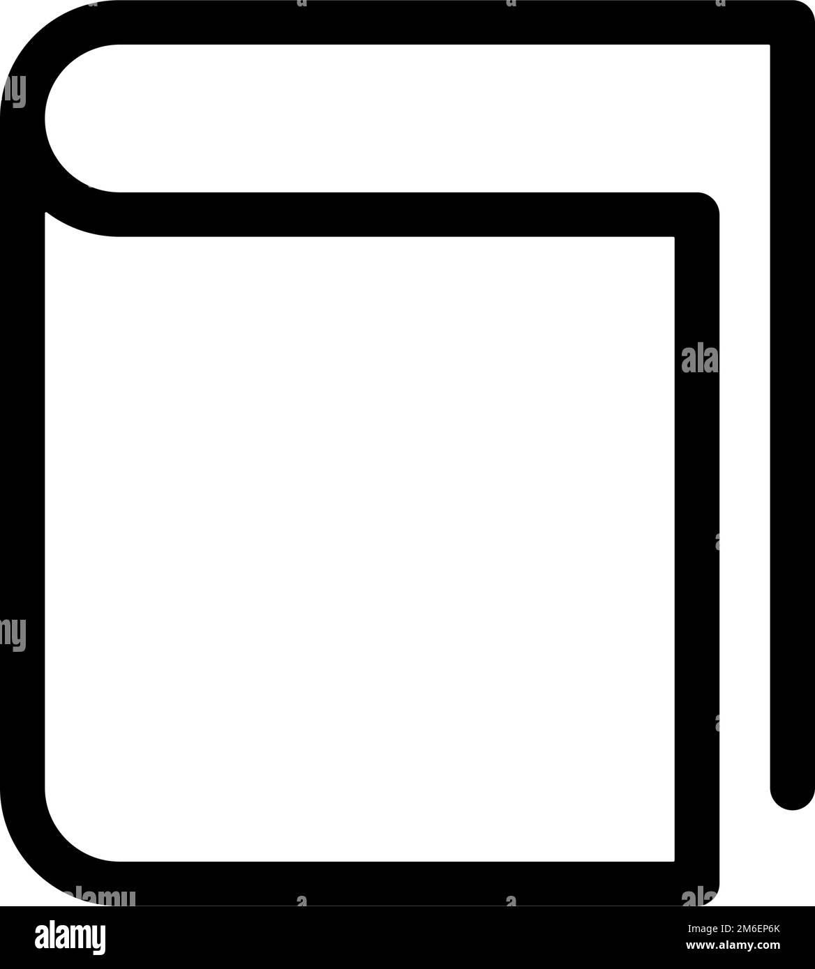 Book icon. Manual and textbook. Editable vector Stock Vector Image & Art - Alamy