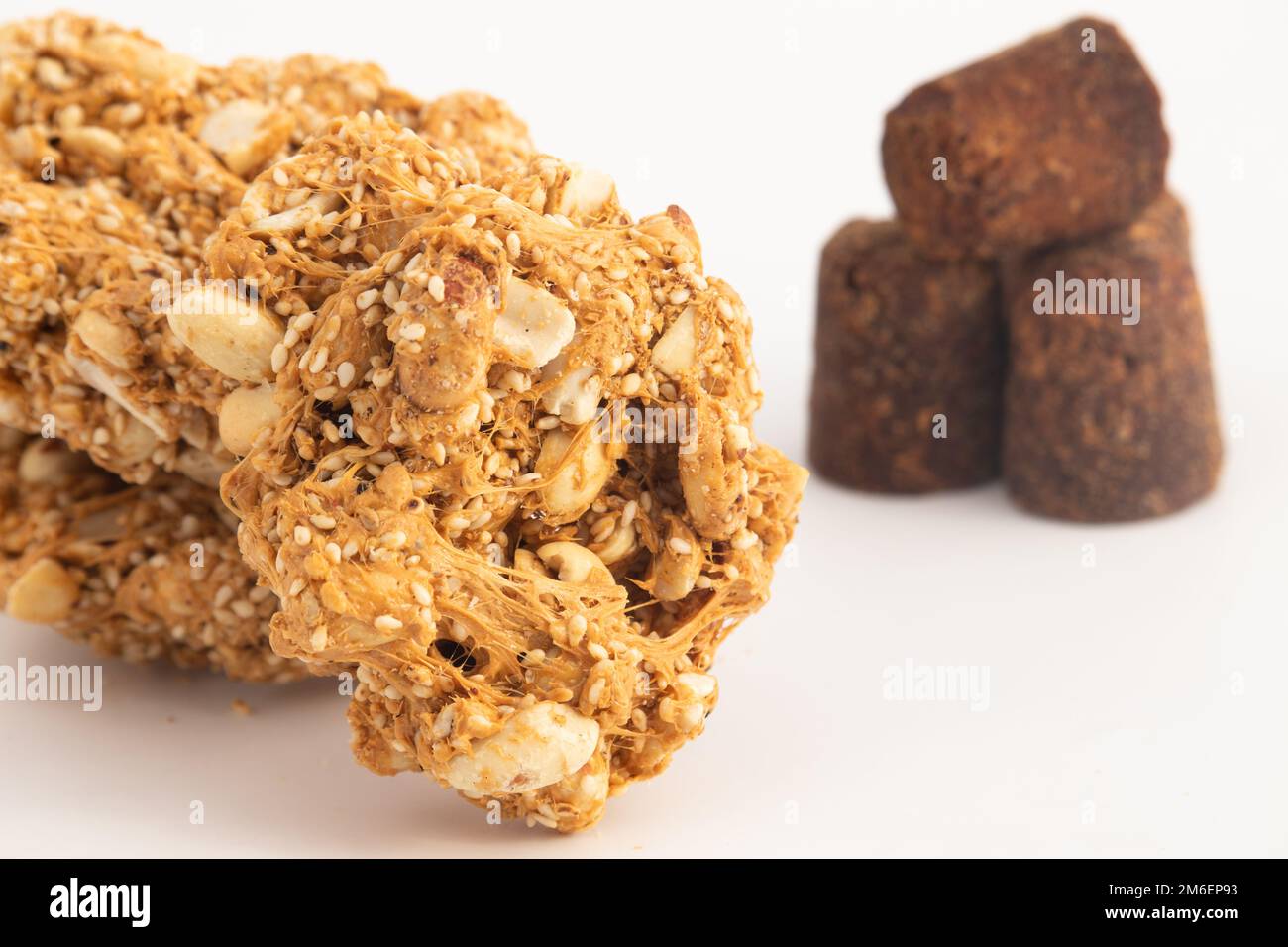 Makar Sankranti Or Lohri Mithai Til Gud Peanut Gajak Also Known As ...