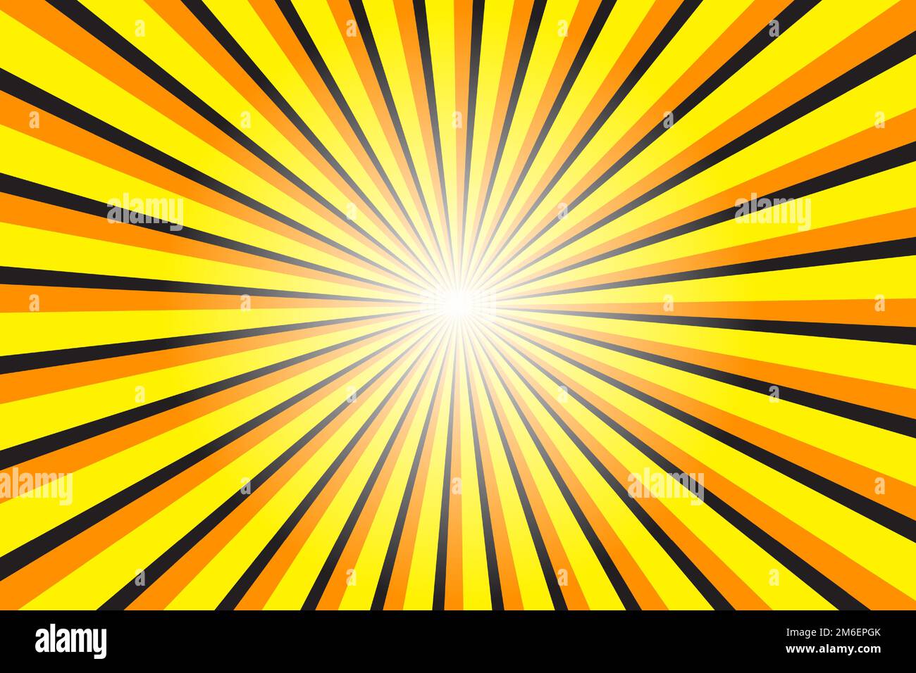 Abstract yellow background with sun ray. Summer vector illustration for design Stock Vector ...