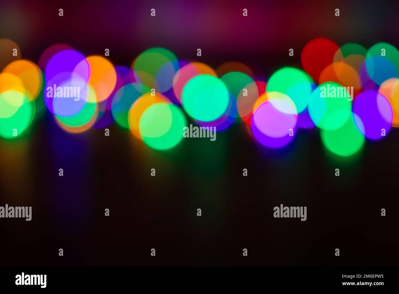 Abstract glare circular bokeh background of Christmas light Stock Photo ...